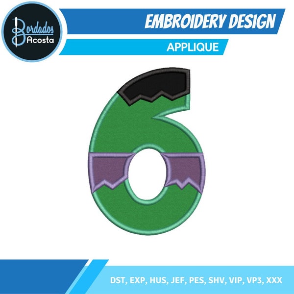 Hulk Applique - Etsy