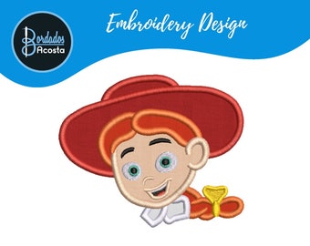 Jessie Toy Story Embroidery Design - Etsy
