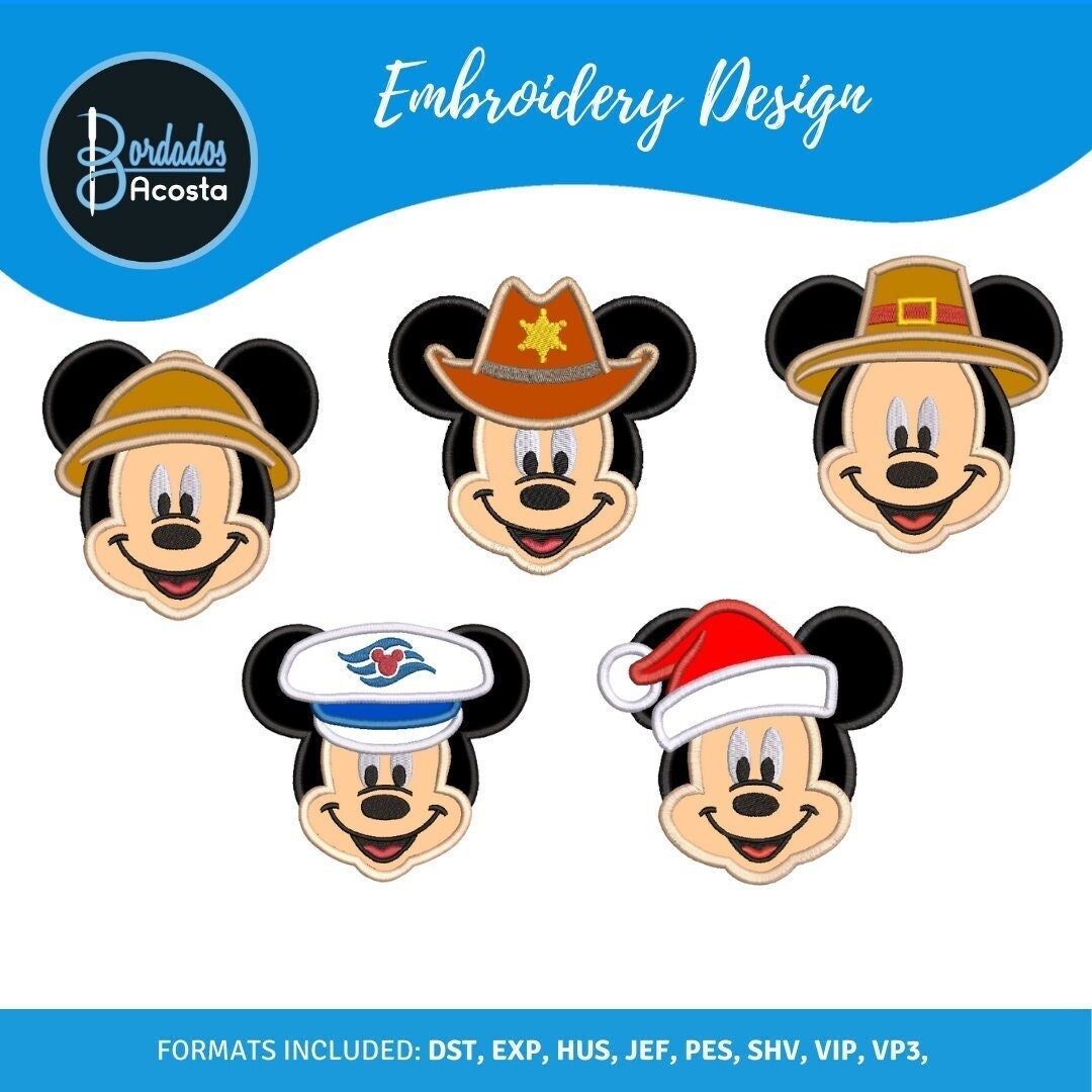 Free Applique Of Mickey Mouse – Mickey AppliqueMickey Mouse Embroidery ...