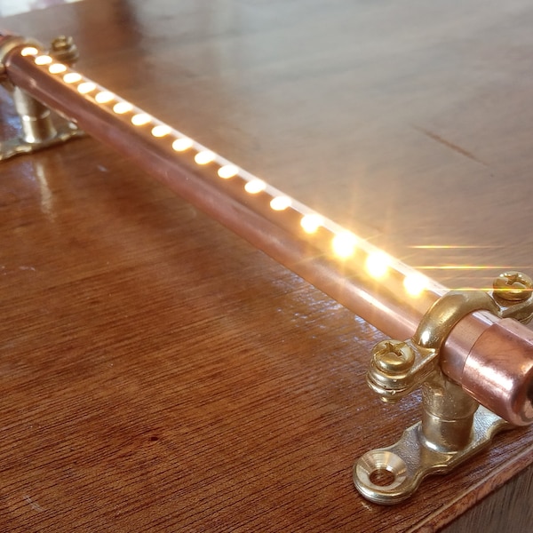 Copper Tube Light - Etsy