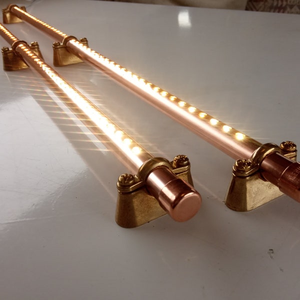 Copper Light Fixture - Etsy