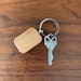 Wood Keychain, Pine Tree Design - Etsy