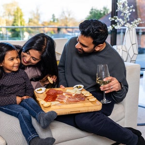Cheese Board Set With Slate Tray, Ramekins and Accessories | Luxury ...