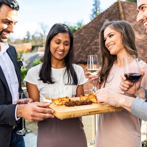 Cheese Board Set With Slate Tray, Ramekins and Accessories | Luxury ...