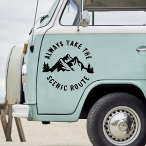 Personalised Sticker for Caravan, Motorhome, Campervan, Motorhome Decal ...