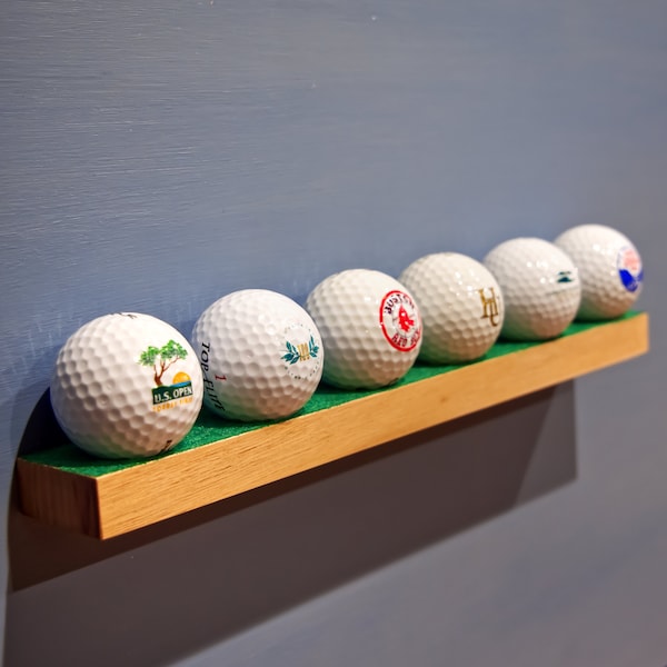 Golf Ball Wall Display - Etsy
