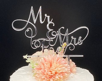 Acrylic Mirror Cake Topper - Etsy
