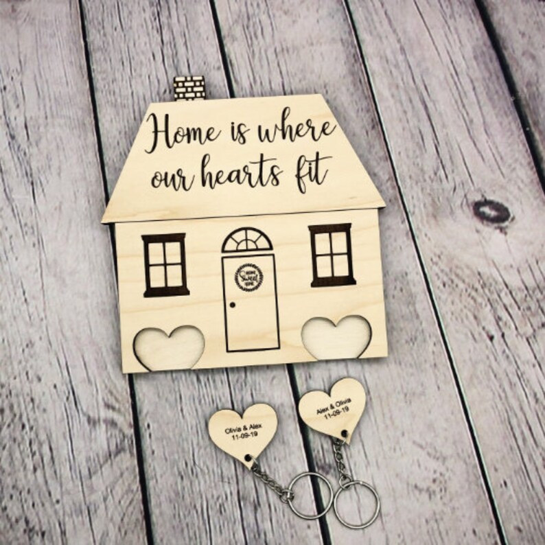 Personalized Key Holder Couple Gift Custom Wedding Gift - Etsy