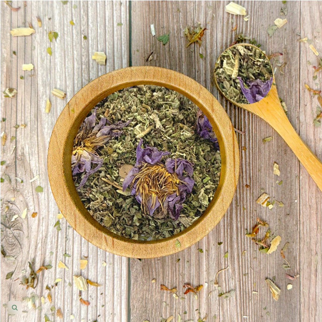 DREAM BLEND Herbal Tea Blend Vivid, Lucid Dreams and Deep Sleep, Blue ...