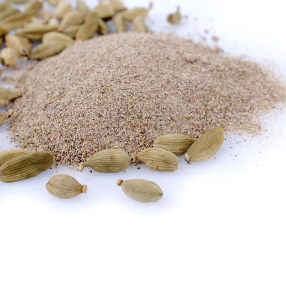 Ground cardamom store