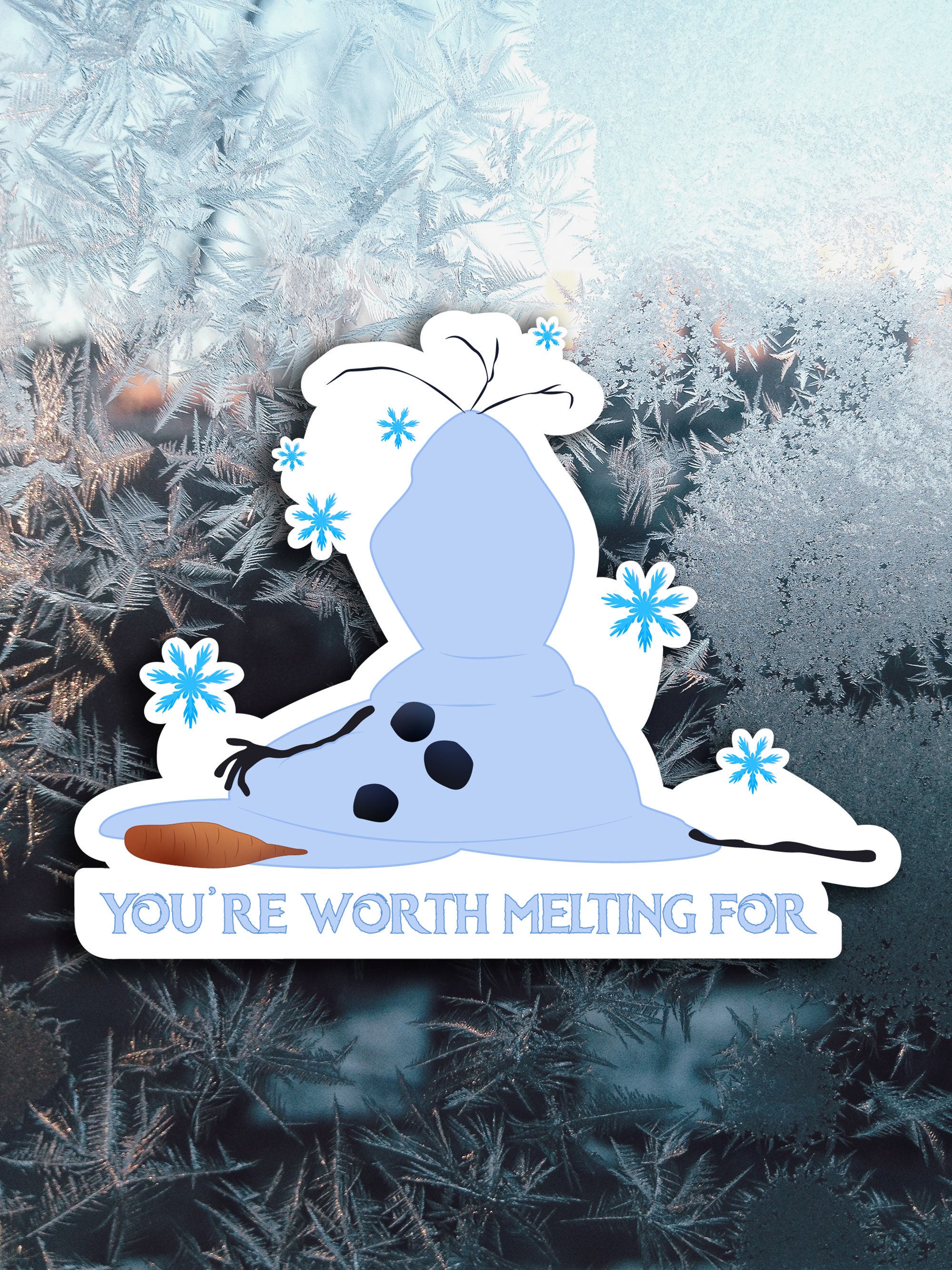 Alyssa Stickers Frozen Olaf