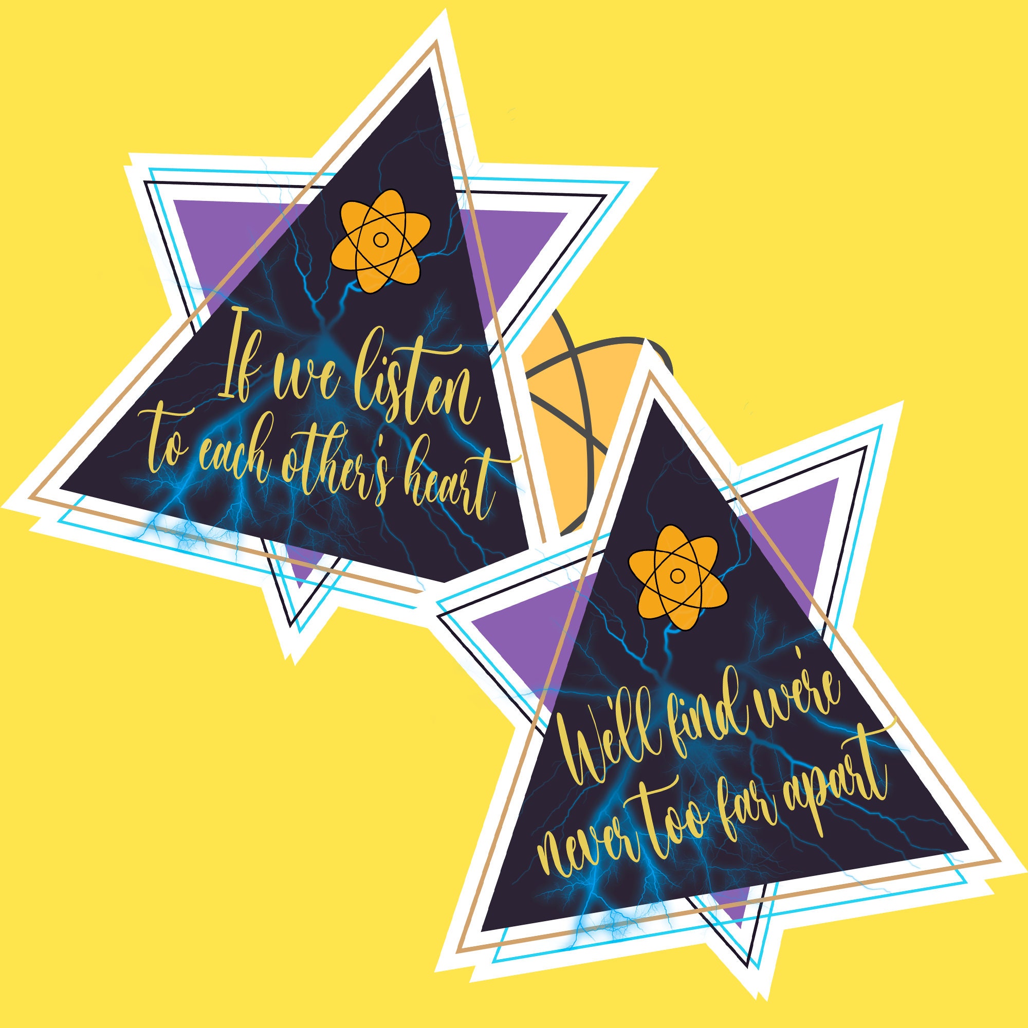 A Goofy Movie I 2 I Pair Stickers Powerline Couples - Etsy