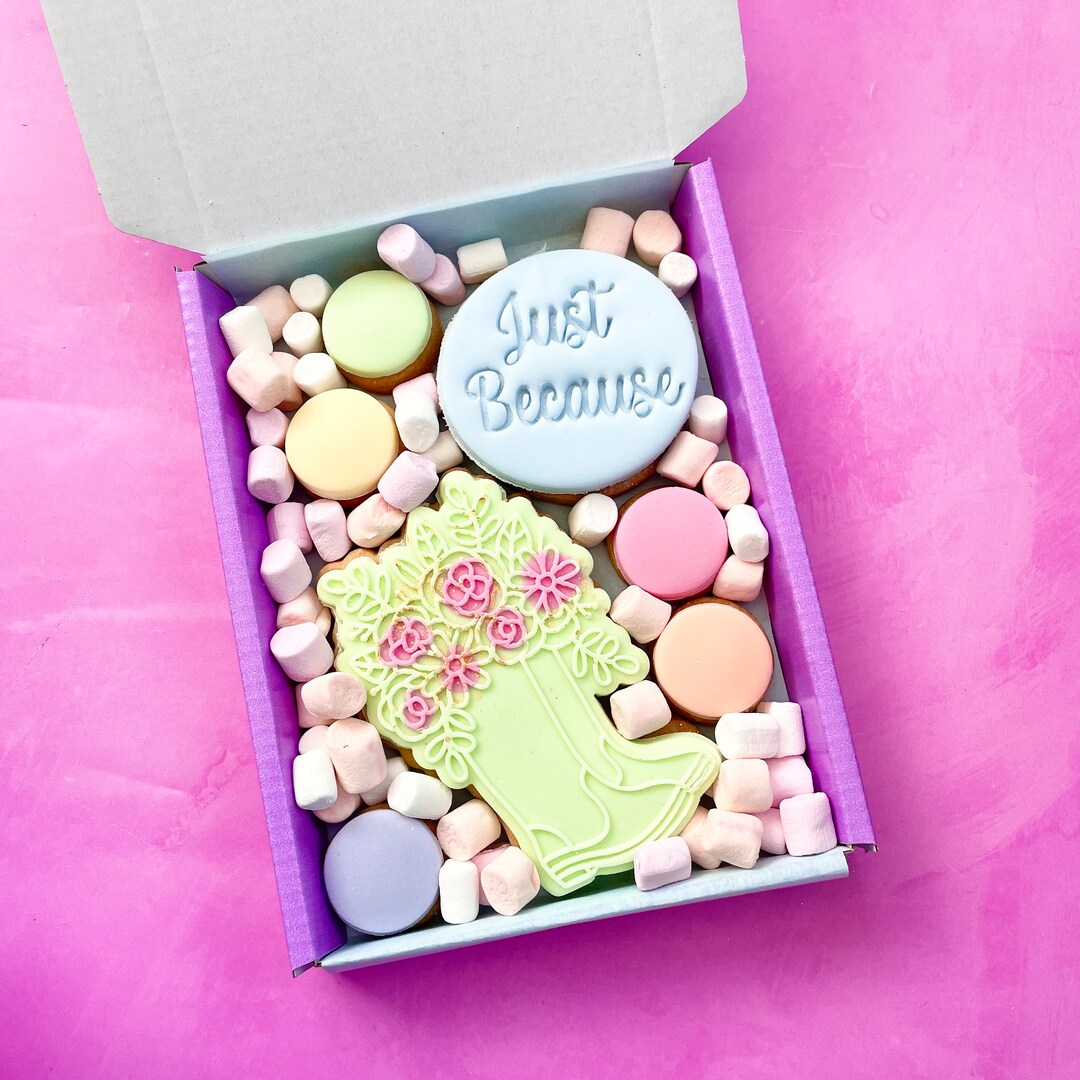 Just Because, Spring Themed, Iced Biscuits, Fondant, Sugar Cookies ...