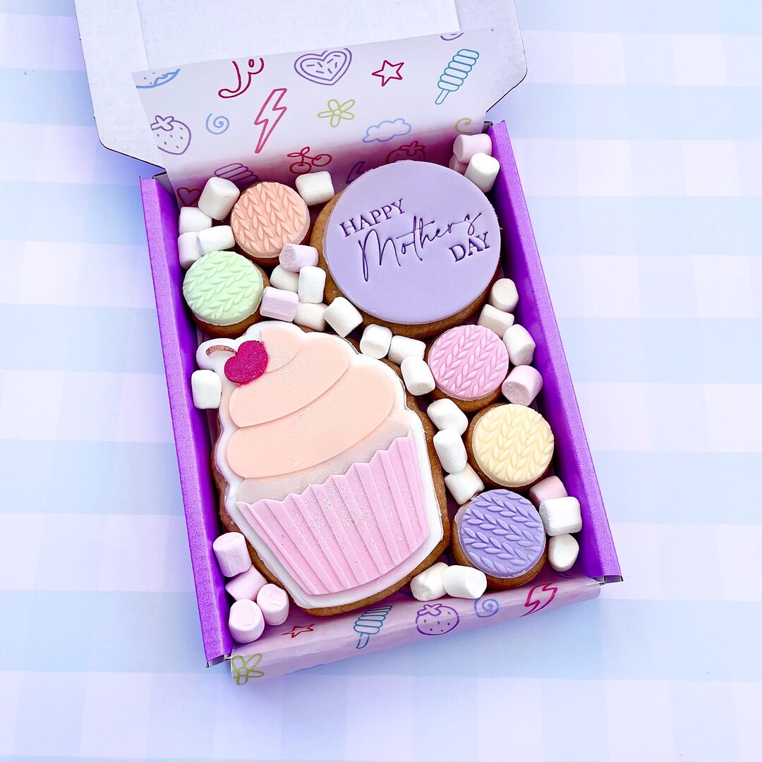 Pre Order Mothers Day, Spring Themed, Iced Biscuits, Fondant, Sugar ...