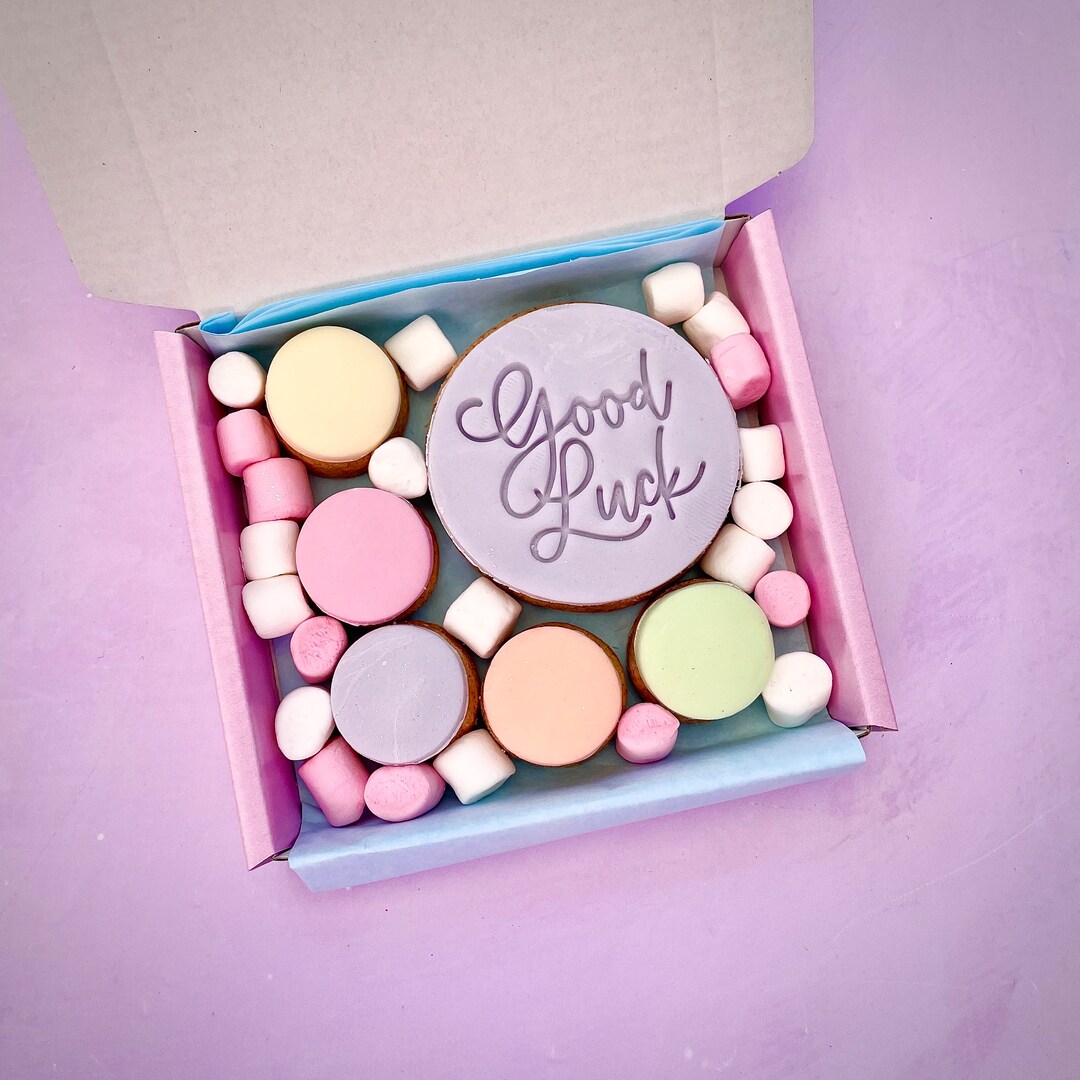 Good Luck, Summer Themed, Iced Biscuits, Fondant, Sugar Cookies ...