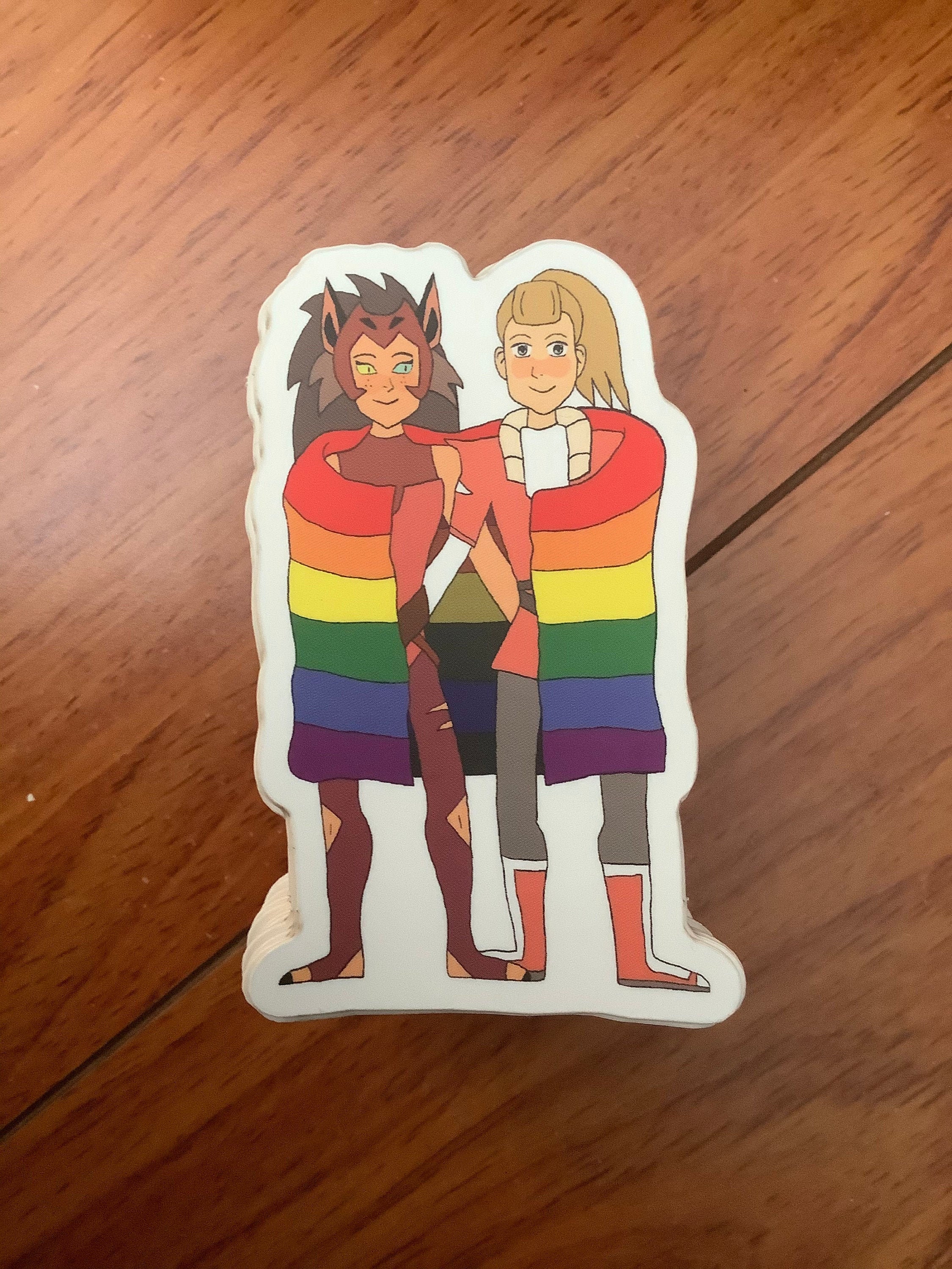 She-ra Catradora Pride Flag Sticker - Etsy