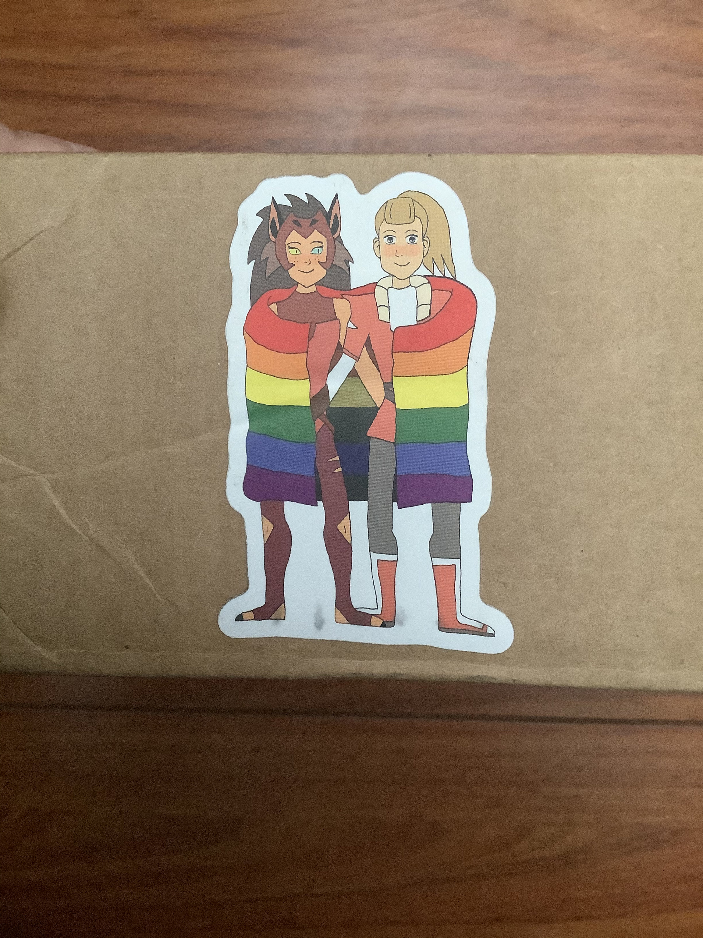 She-ra Catradora Pride Flag Sticker - Etsy