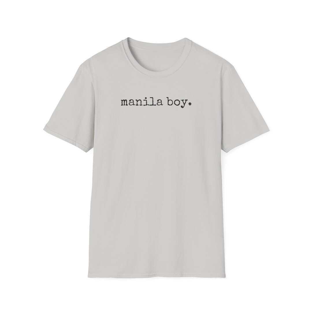 Manila Boy ADULT Shirt | Filipino Shirt Filipino Mom - Etsy