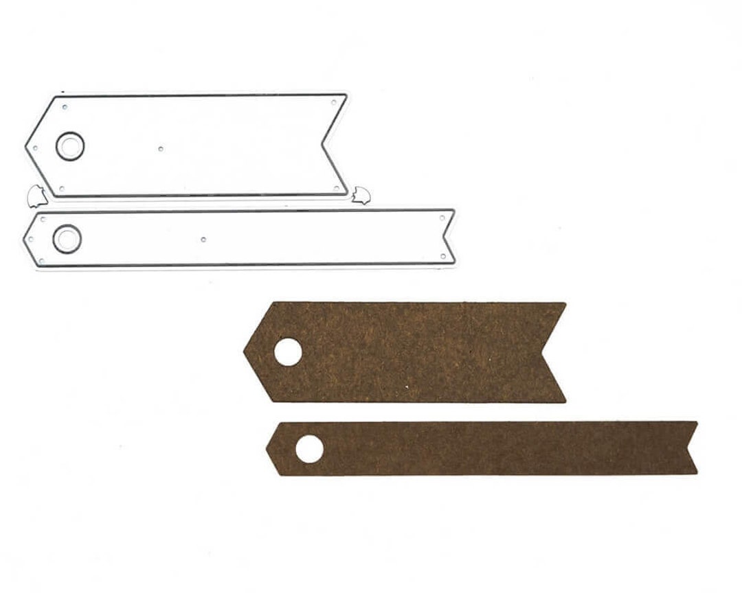 Cutting Template: Two Frames for Labels - Etsy