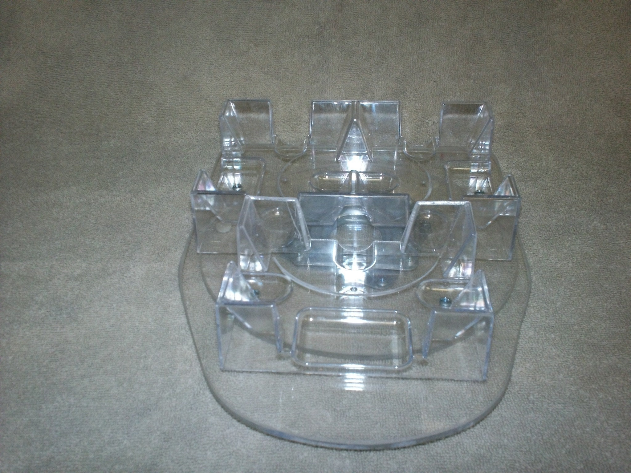 Revolving Playing Card Holder 3-deck - Etsy