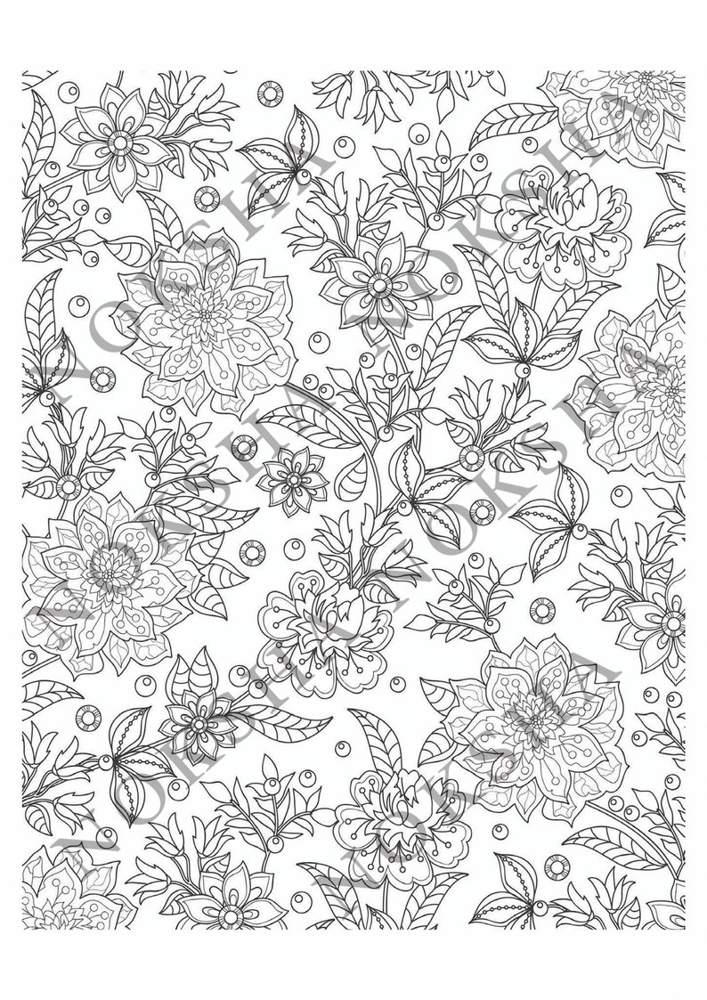 Colouring in Book, Titled Colour Your Mind by Noksha - Etsy Australia