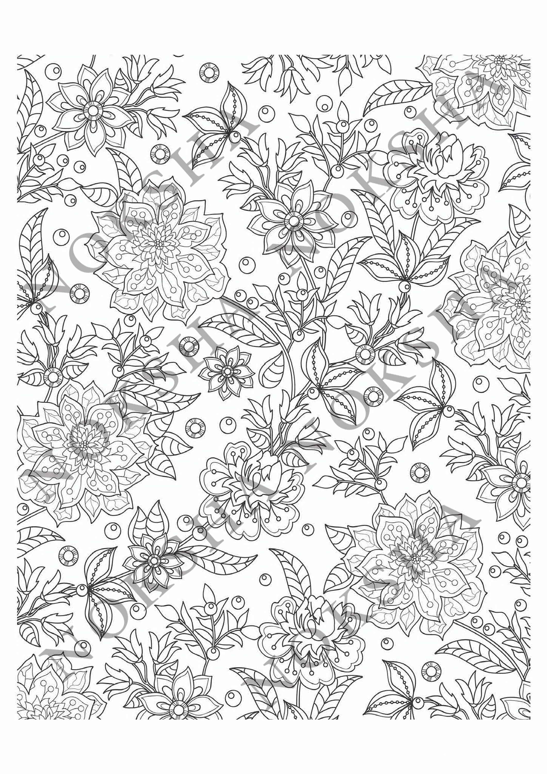 Colouring in Book, Titled Colour Your Mind by Noksha - Etsy Australia