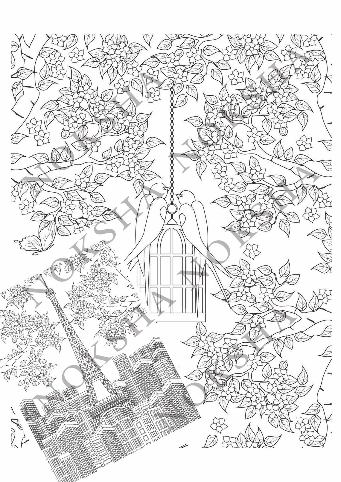 Colouring in Book, Titled Colour Your Mind by Noksha - Etsy Australia