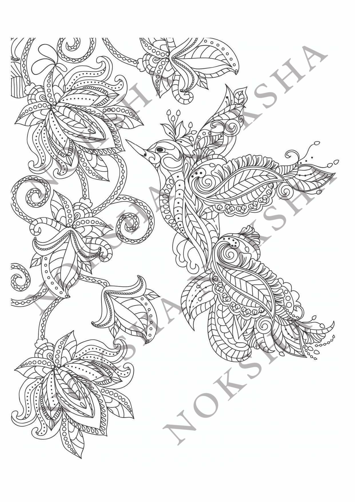 Colouring in Book, Titled Colour Your Mind by Noksha - Etsy Australia