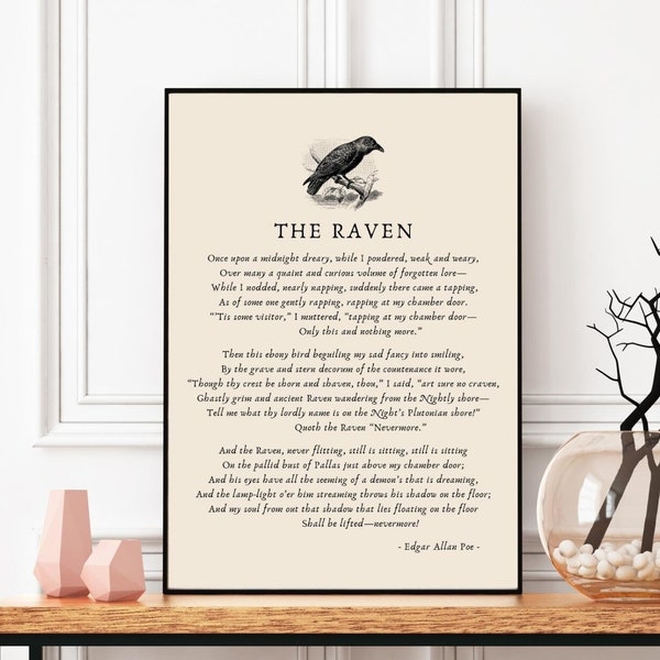 Edgar Allan Poe - Etsy