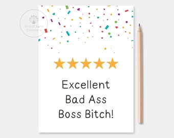 Bad Ass Boss Gift - Etsy