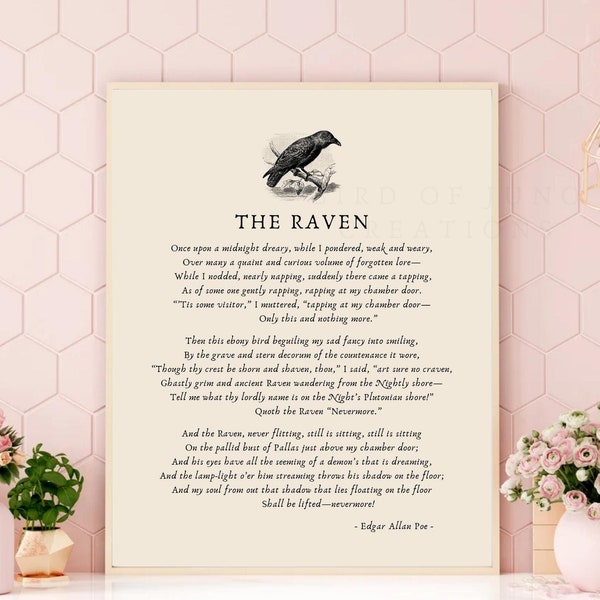 Edgar Allan Poe - Etsy