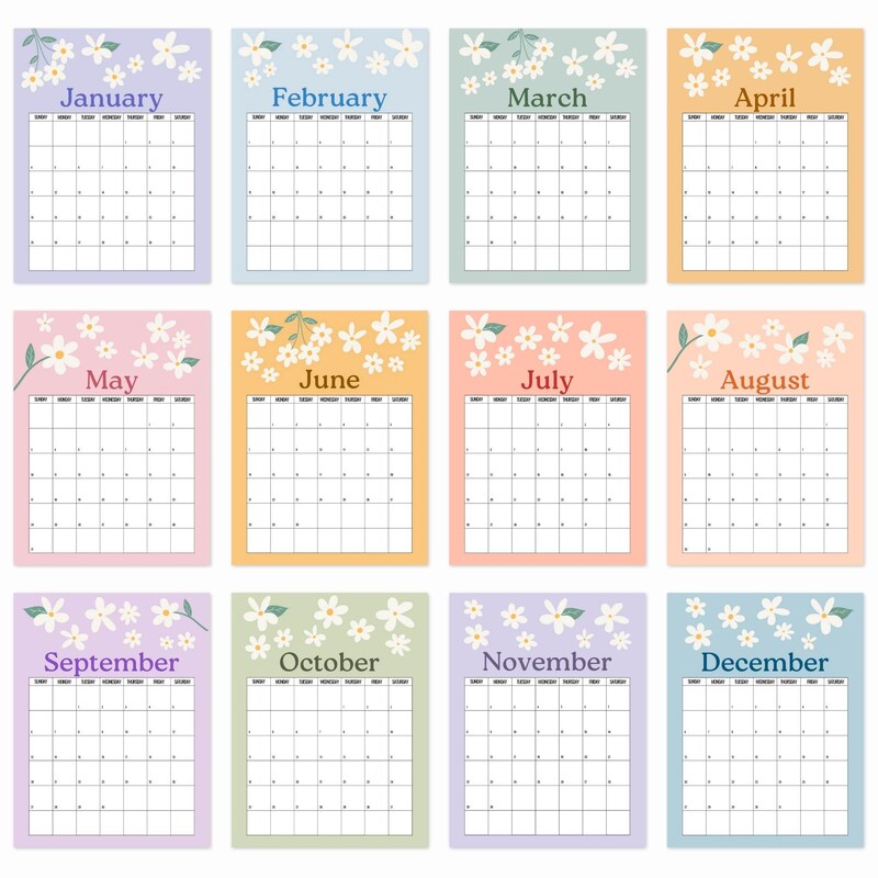 2026 Girly Calendars - Etsy