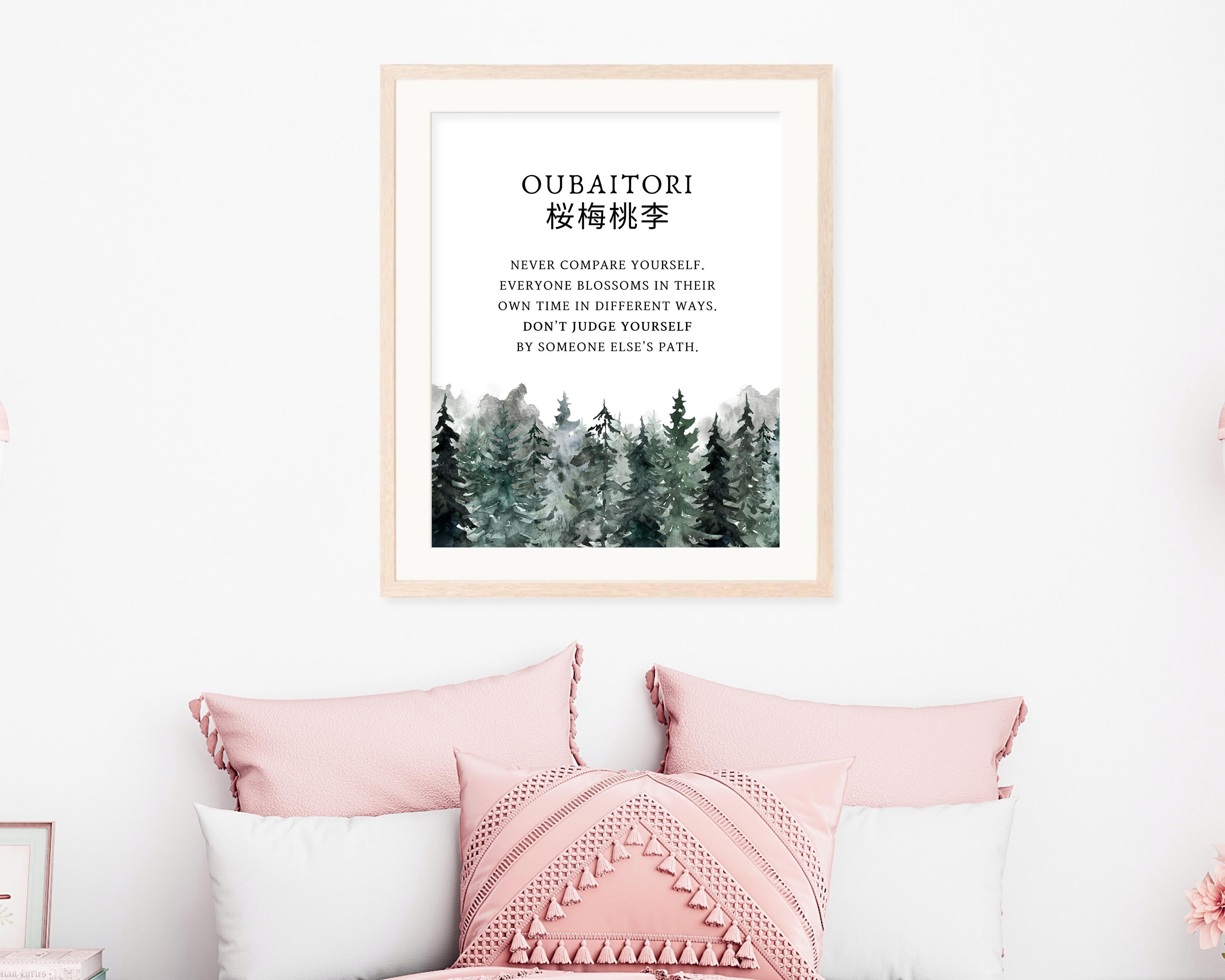 Oubaitori Definition Print, Japanese Word Printable Wall Art - Etsy