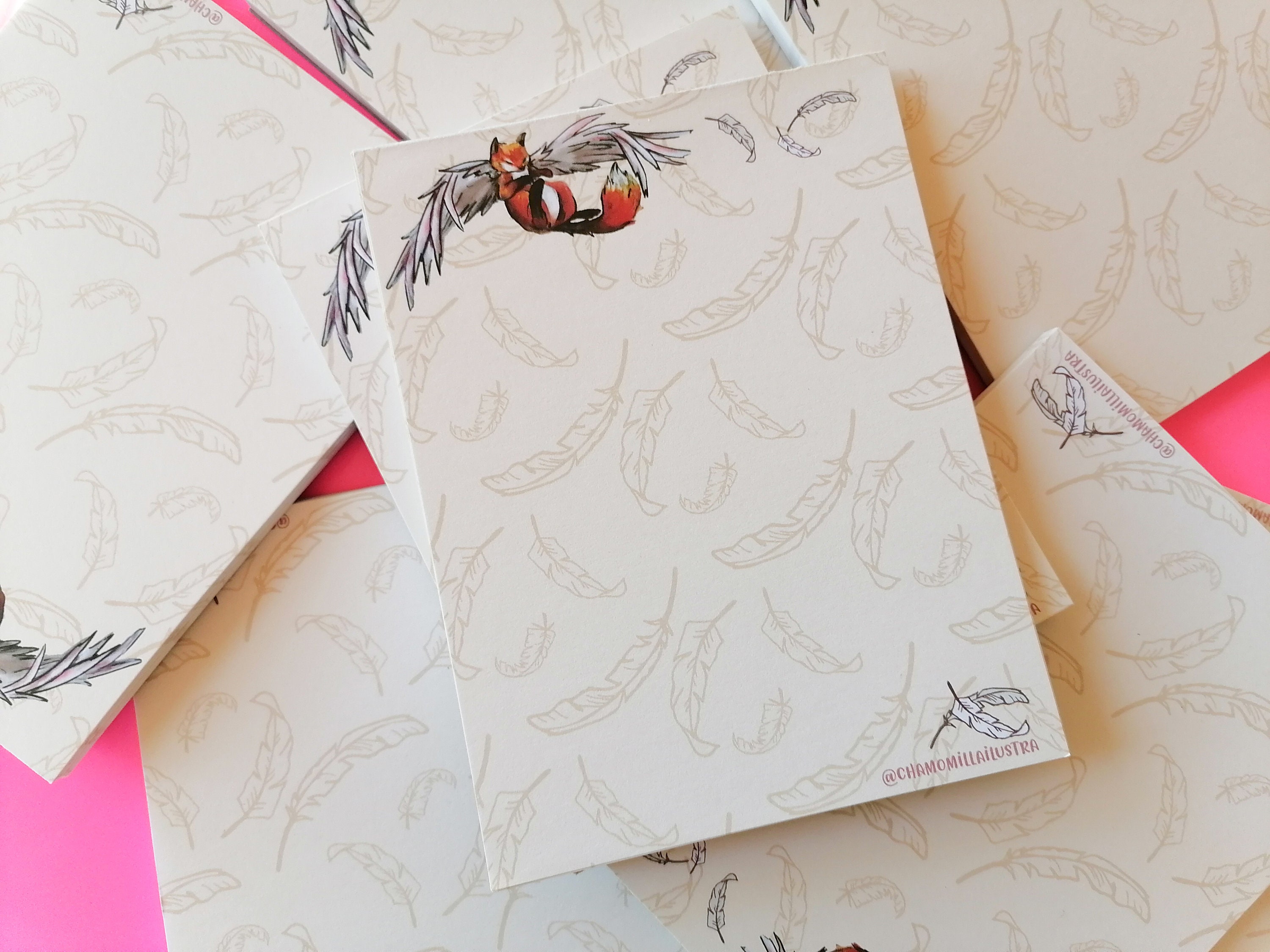 Decorated Notepads / Flying Fox - Etsy