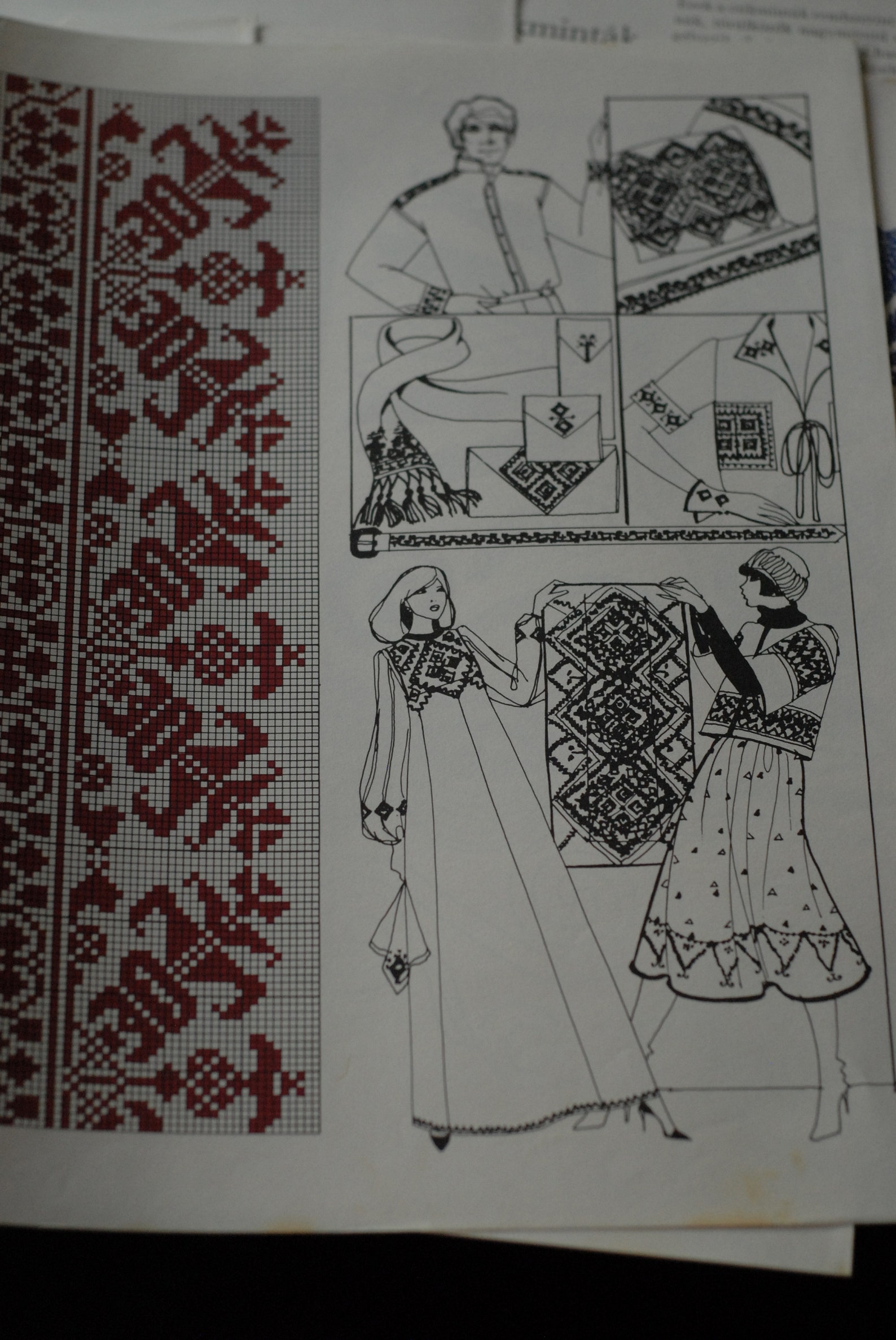 Hungarian Folk Embroidery Cross Stitch Pattern Collection, Patterns ...
