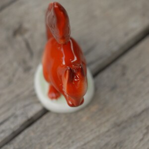 European Woodland Squirrel Vintage Collectible Hungarian Porcelain ...