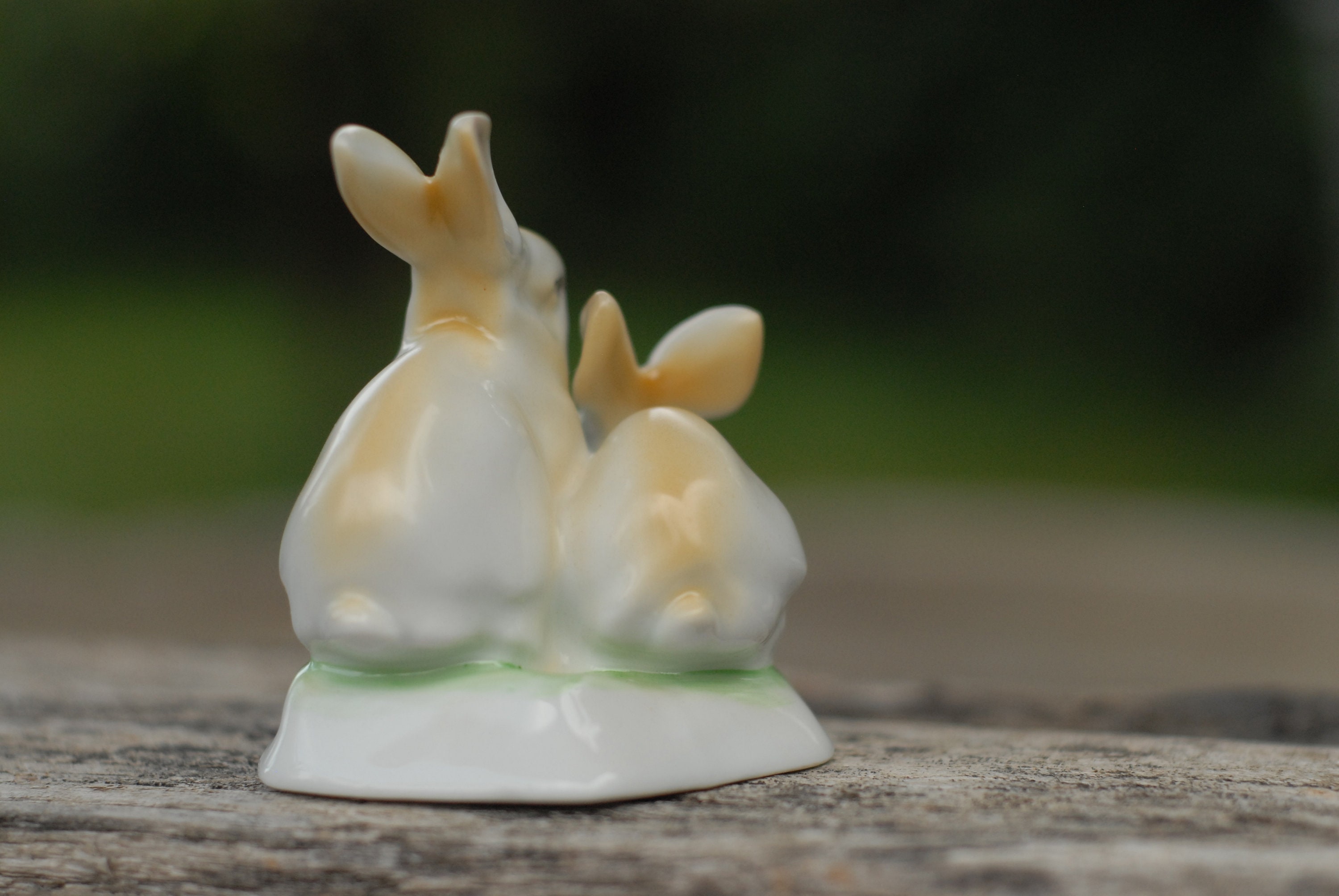 Bunny Figurine Rabbit Figurine European Vintage Ceramic - Etsy