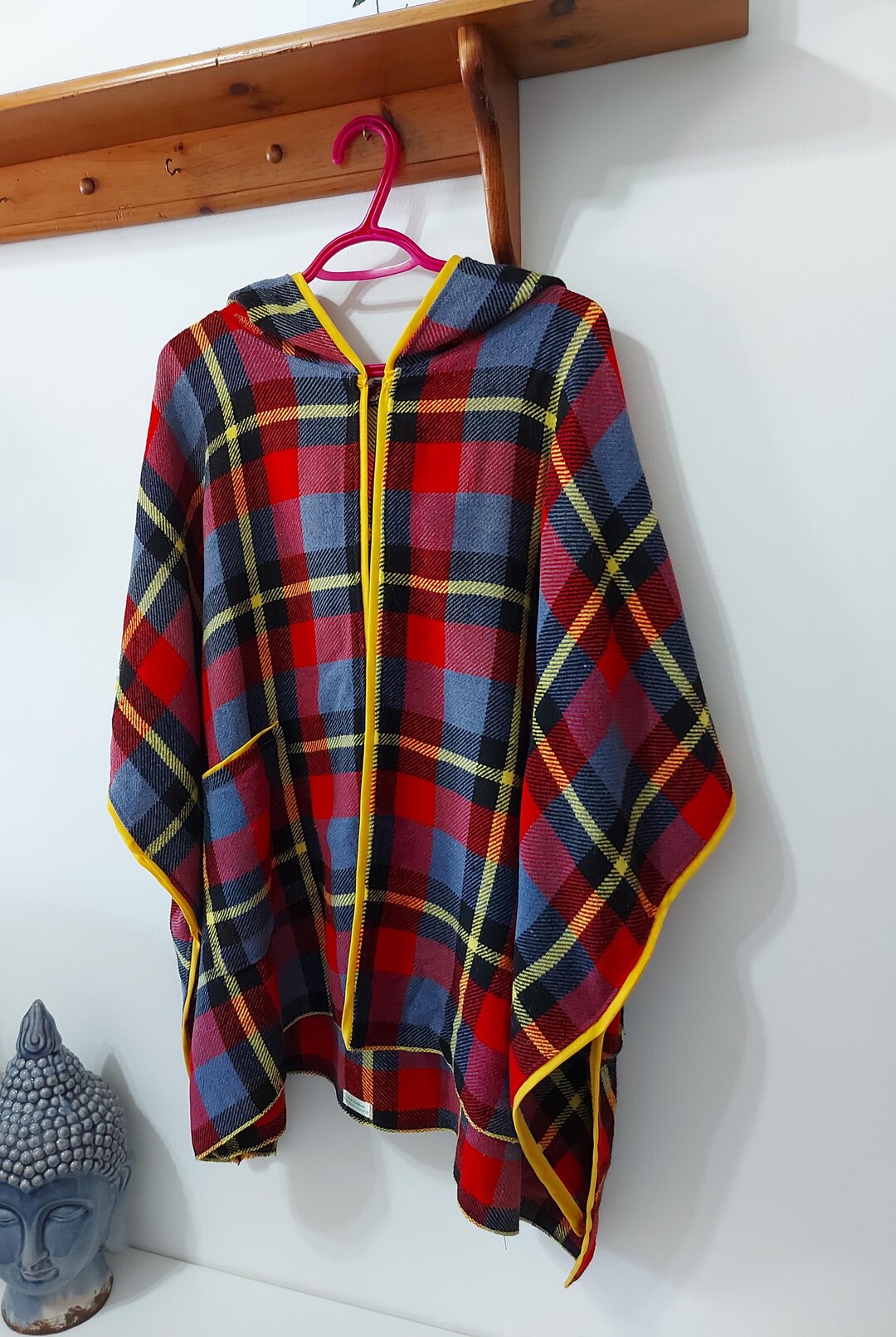 Upcycled Poncho-style Jacket - Etsy