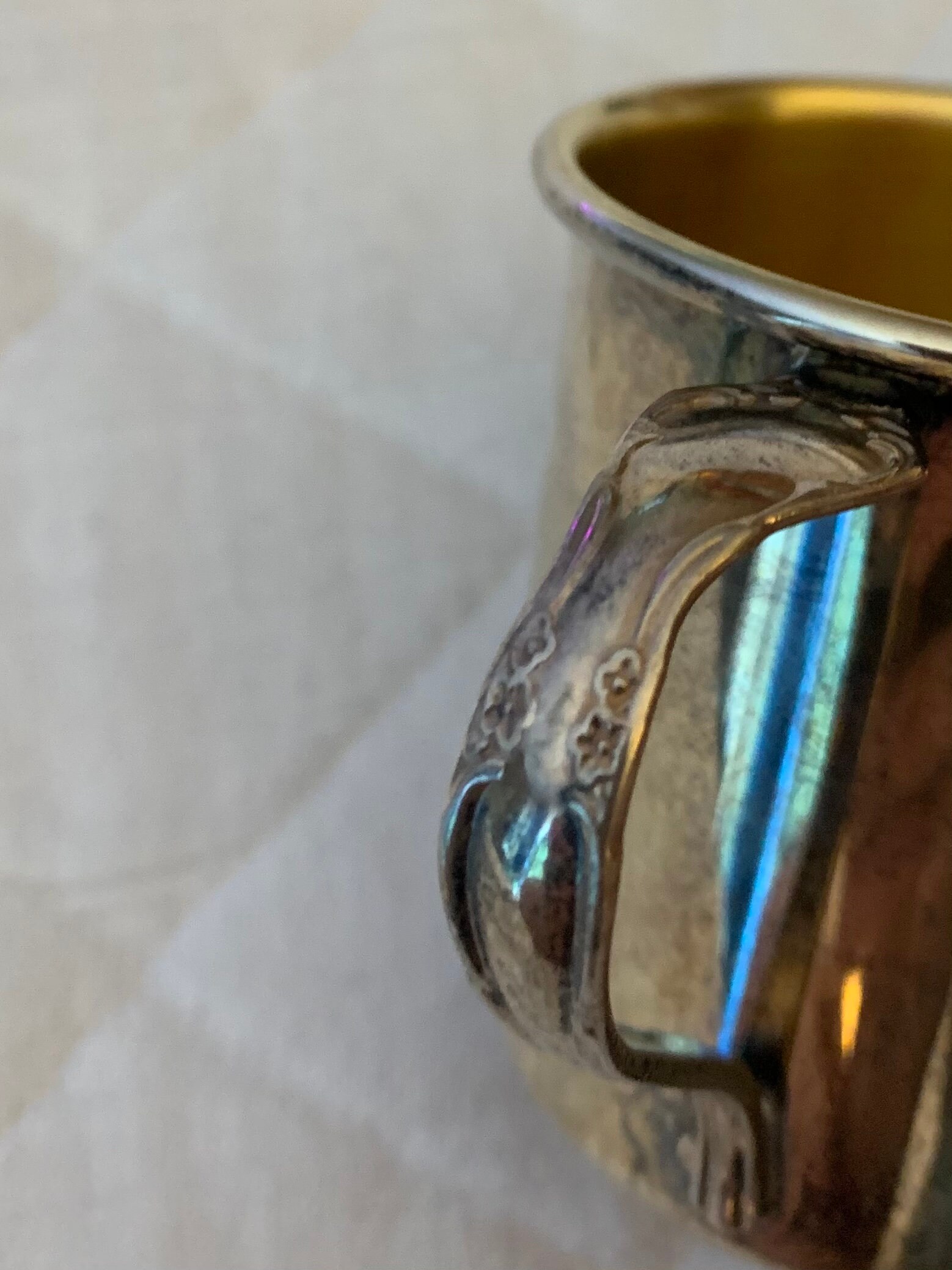 1960 Vintage Baby Cup - Oneida USA Double Handle - Etsy