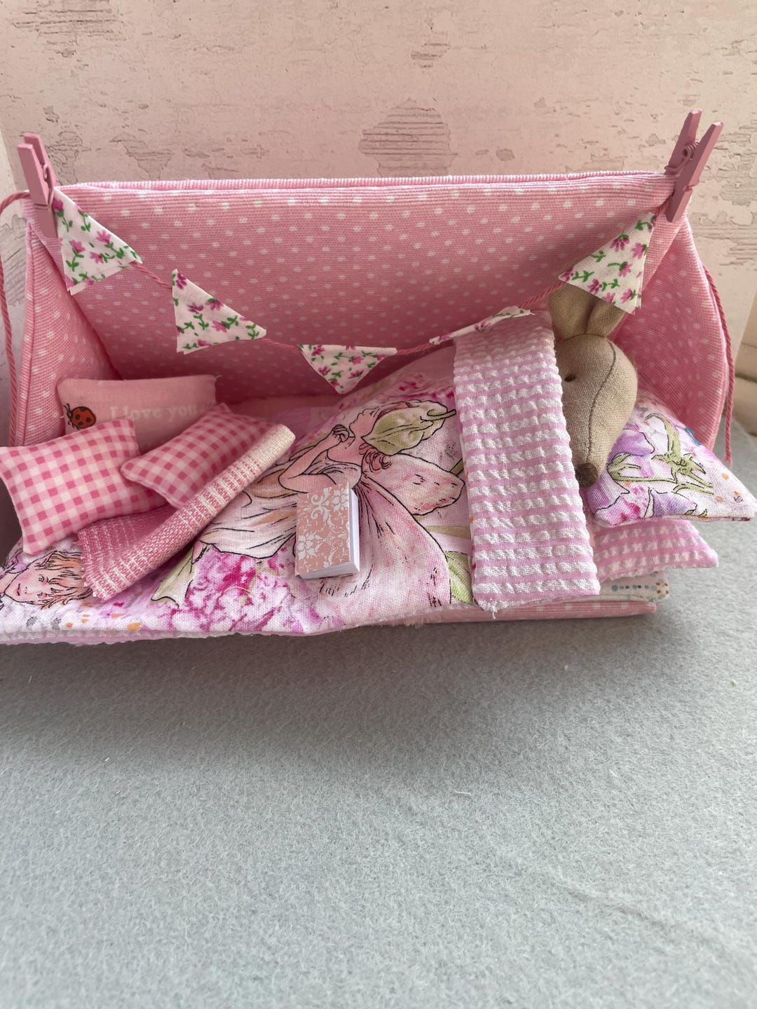 Maileg Mouse Bed Tent / Shelter Includes Tent, Mattress and Bedding and ...