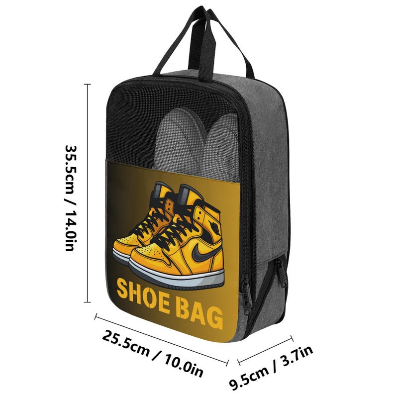 Custom Shoe Bag With Sneaker Design – Personalized Footwear Organizer ...
