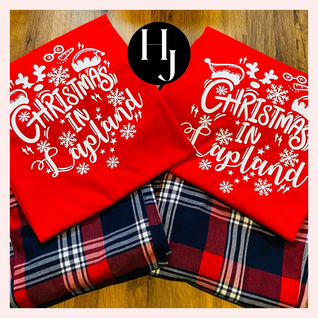 Lapland Pyjamas, Christmas in Lapland, Lapland Reveal, Lapland T-shirts ...