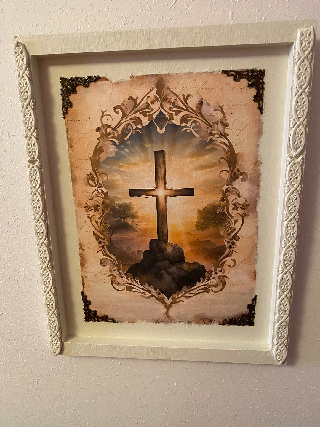 Cross-home Decor-religious - Etsy