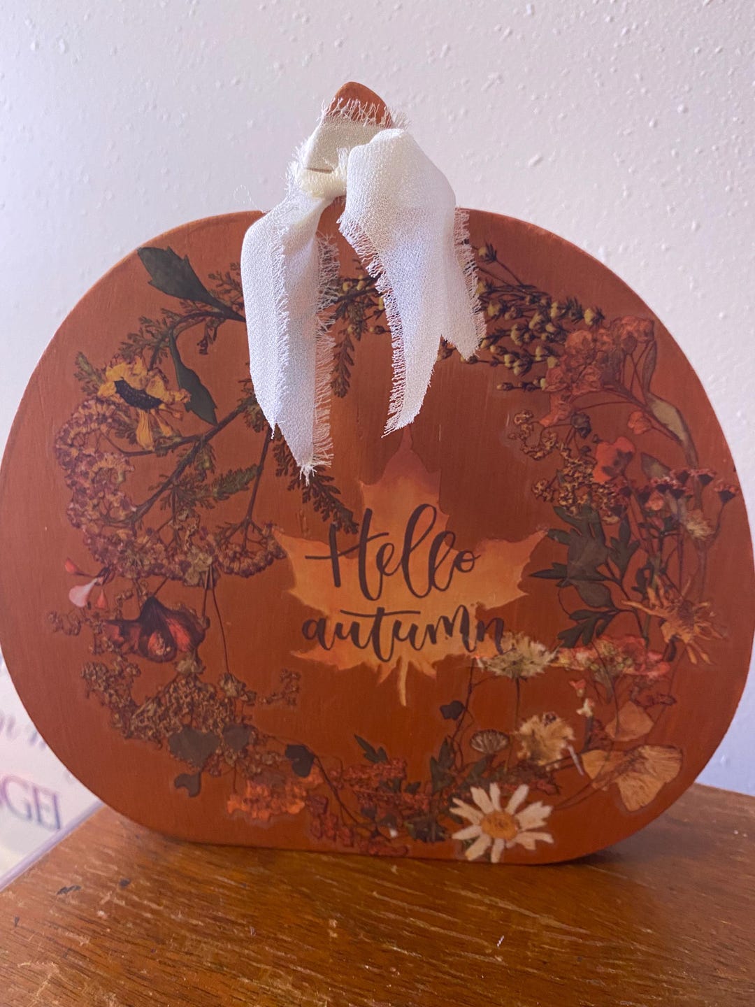 Fall-orange-pumpkin-cutout - Etsy