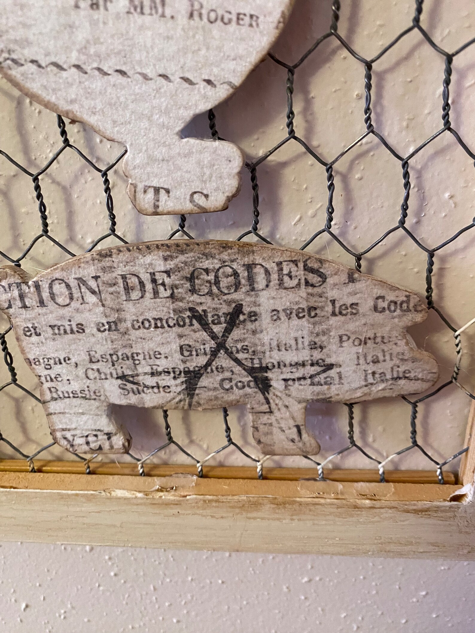 French Country-chicken-pig-farm Animals - Etsy