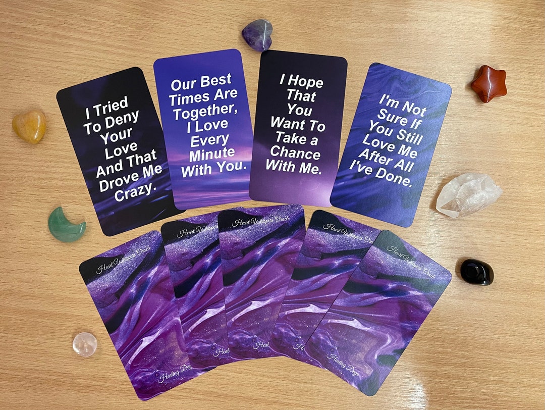 Heart Whispers Oracle. Love Messages Oracle Cards. Romance Oracle Deck ...