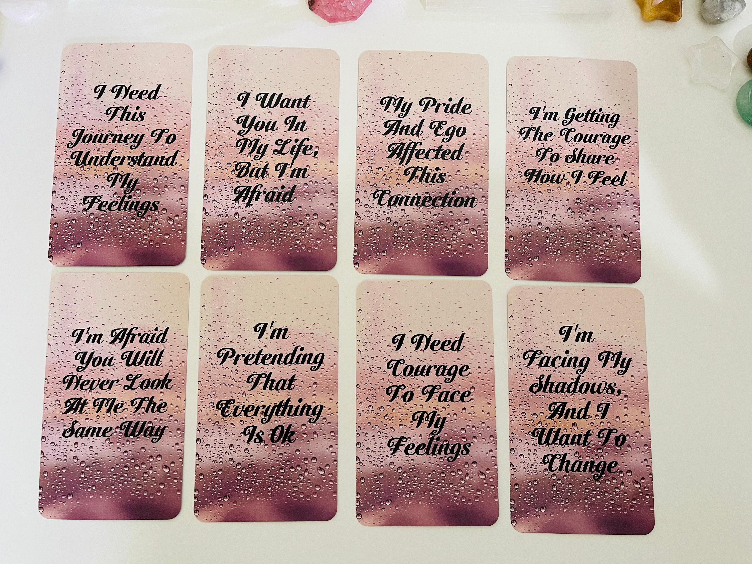 Heart and Shadow Oracle. Love Messages Oracle Cards. Romance | Etsy ...