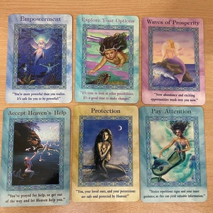 RARE Magical Mermaids and Dolphins Oracle Cards. Out of Print - Etsy