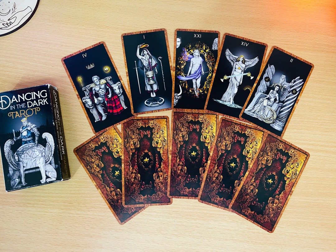 Dancing in the Dark Tarot 78 Cards Deck and Book Set Beautiful Tarot ...