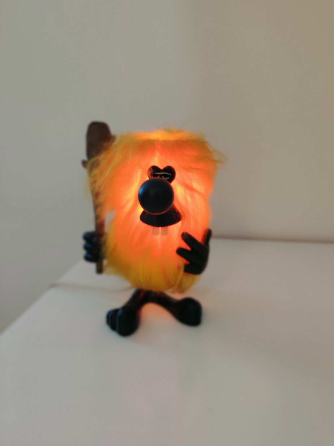 Caveman Troll Desk Lamp Retro Vintage '70 - Etsy